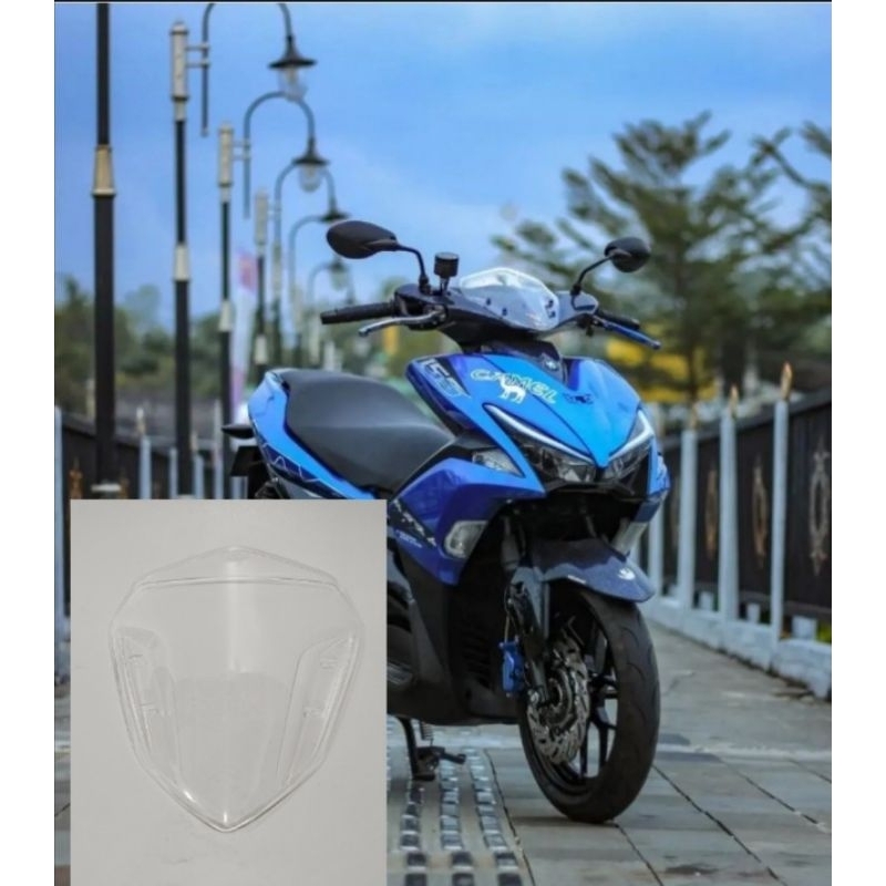 Jual visor variasi windshield yamaha aerox old model standar bahan ...