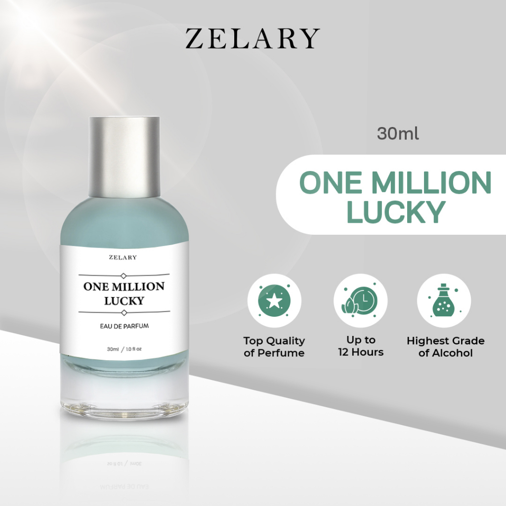 Jual ZELARY Parfum - One Million Lucky For Unisex - Eau De Parfum ...