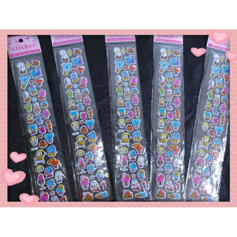 Jual STIKER TIMBUL STIKER STICKER EMBOS PANJANG RANDOM ECER 1 PC ...