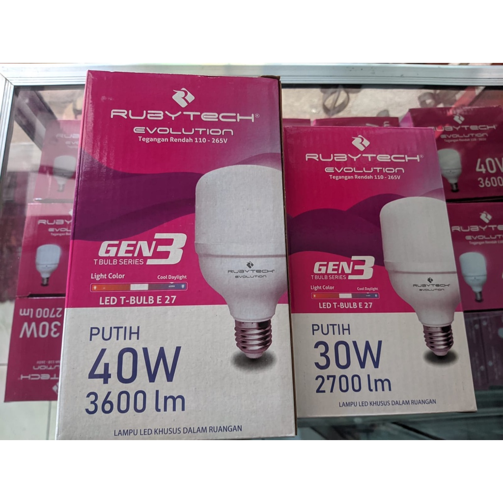 Jual LAMPU LED 40WATT RUBYTECH SUPER TERANG/LAMPU JALAN SUPER TERANG-1pcs | Shopee Indonesia