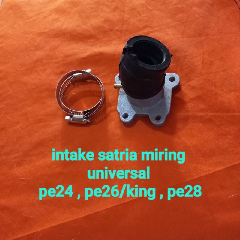Jual intake manifold satria 2t hiu ( miring universal ) | Shopee Indonesia