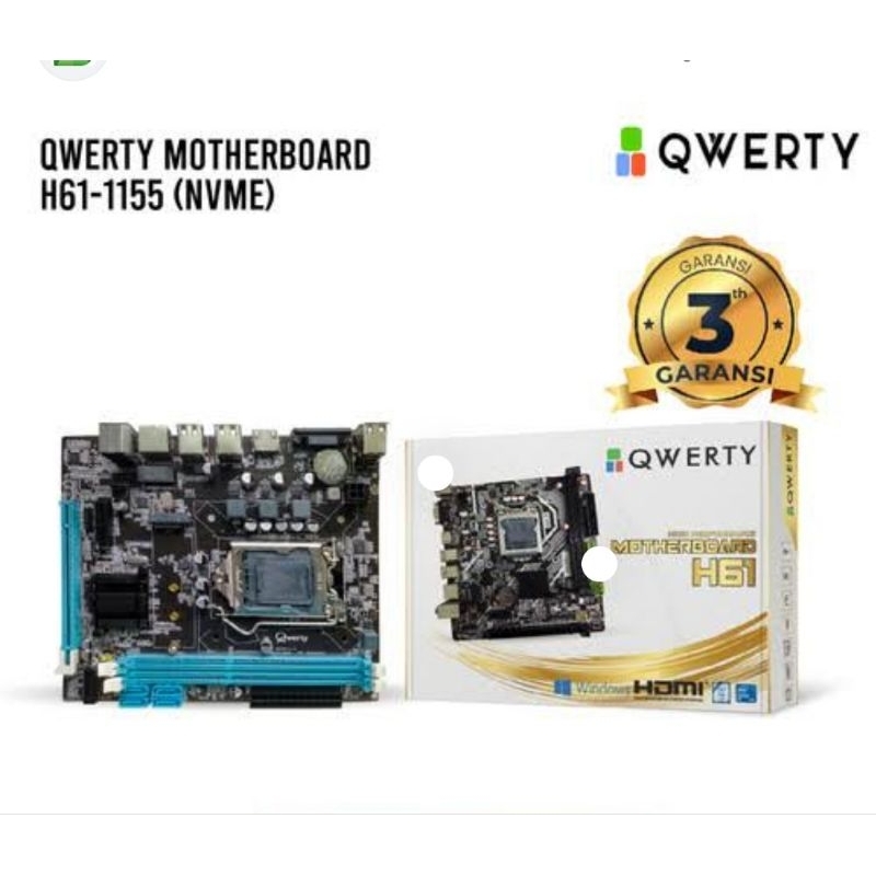 Jual Paket motherboard h61 proscor core i5 3470 ddr3 8gb | Shopee Indonesia