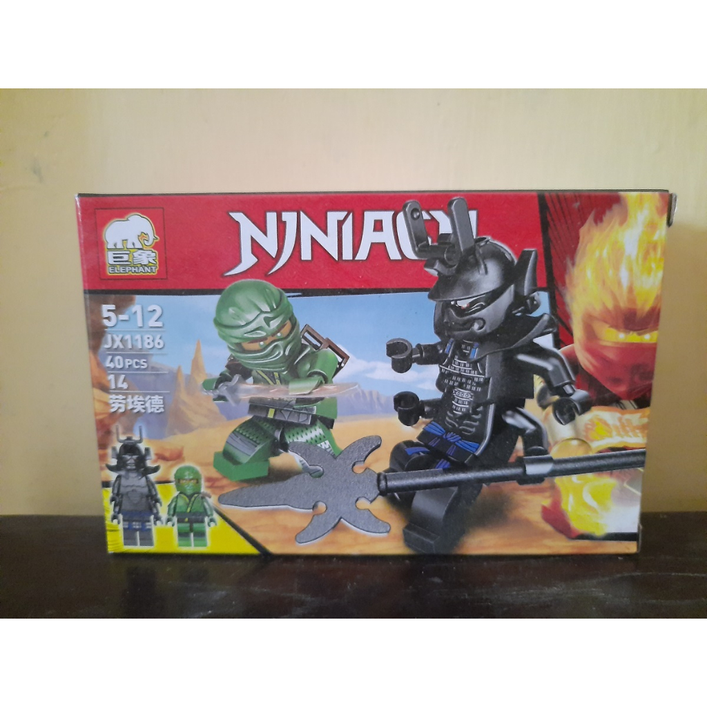 Jual Brick Ninja Ninjago Minifigure Ninja Spinjitzu Karakter Shinobi ...