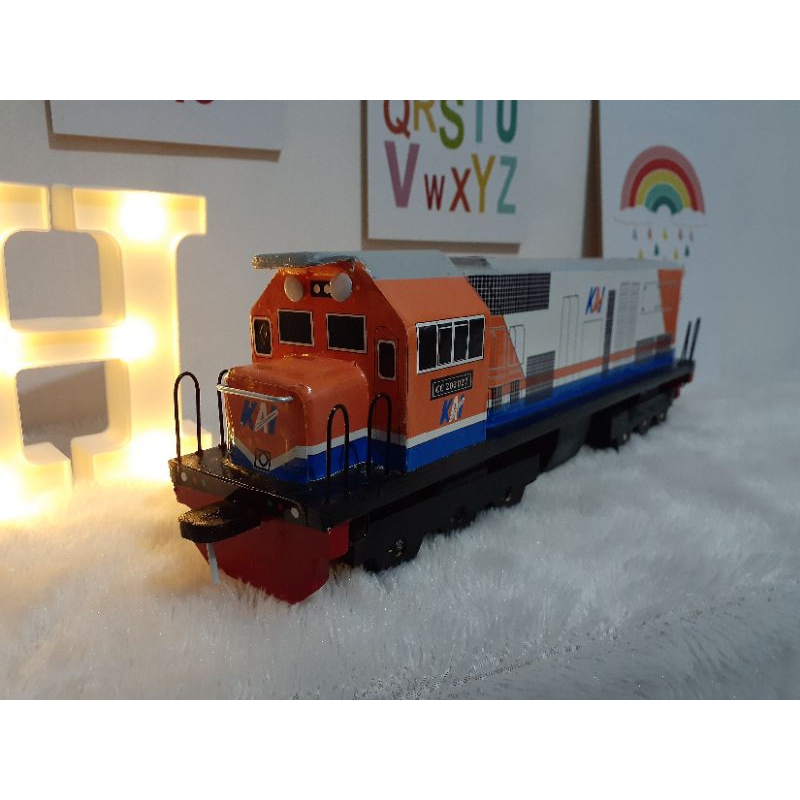 Jual MAINAN KERETA API INDONESIA CC 202 ORANGE | Mainan Kereta Api ...