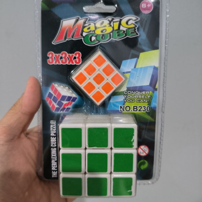 Jual rubrik 3x3 rubik mainan rubrik kubus asah otak | Shopee Indonesia