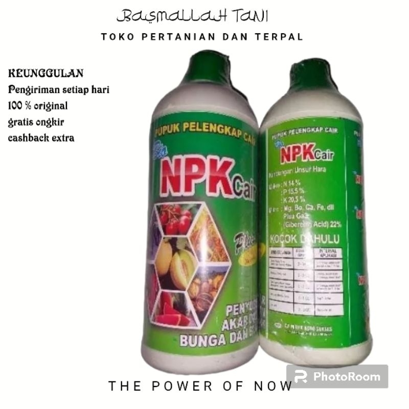 Jual Bio npk cair 500ml dan 1000ml | Shopee Indonesia