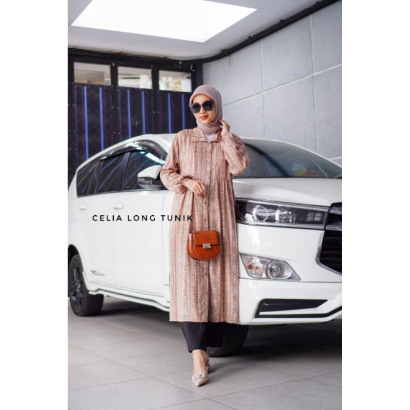 Jual MEISYA TUNIK / LONG TUNIK RAYON / TUNIK PANJANG/ TUNIK MIDI ...