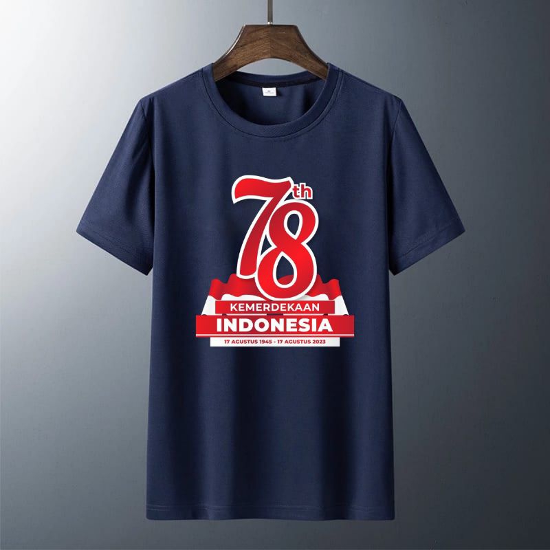 Jual Kaos Kemerdekaan Indonesia Anak Dewasa Lengan Panjang 78 Kaos HUT RI Ke 78 Anak Dewasa ...