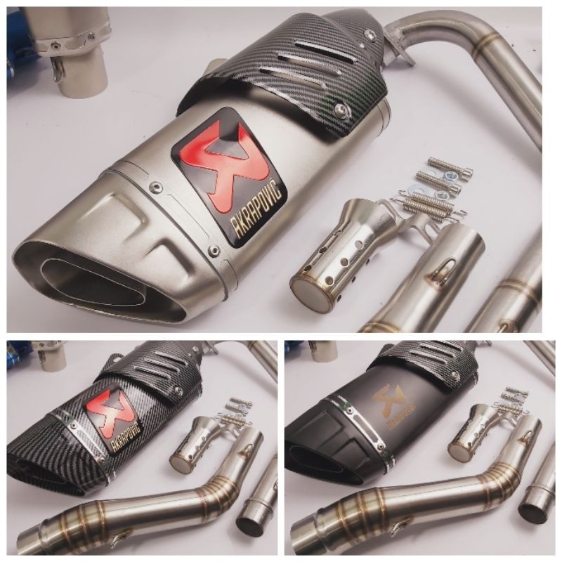 Jual Knalpot IMPORT AKRAPOVIC R1 M1 Evolution Line Full System R15 ...