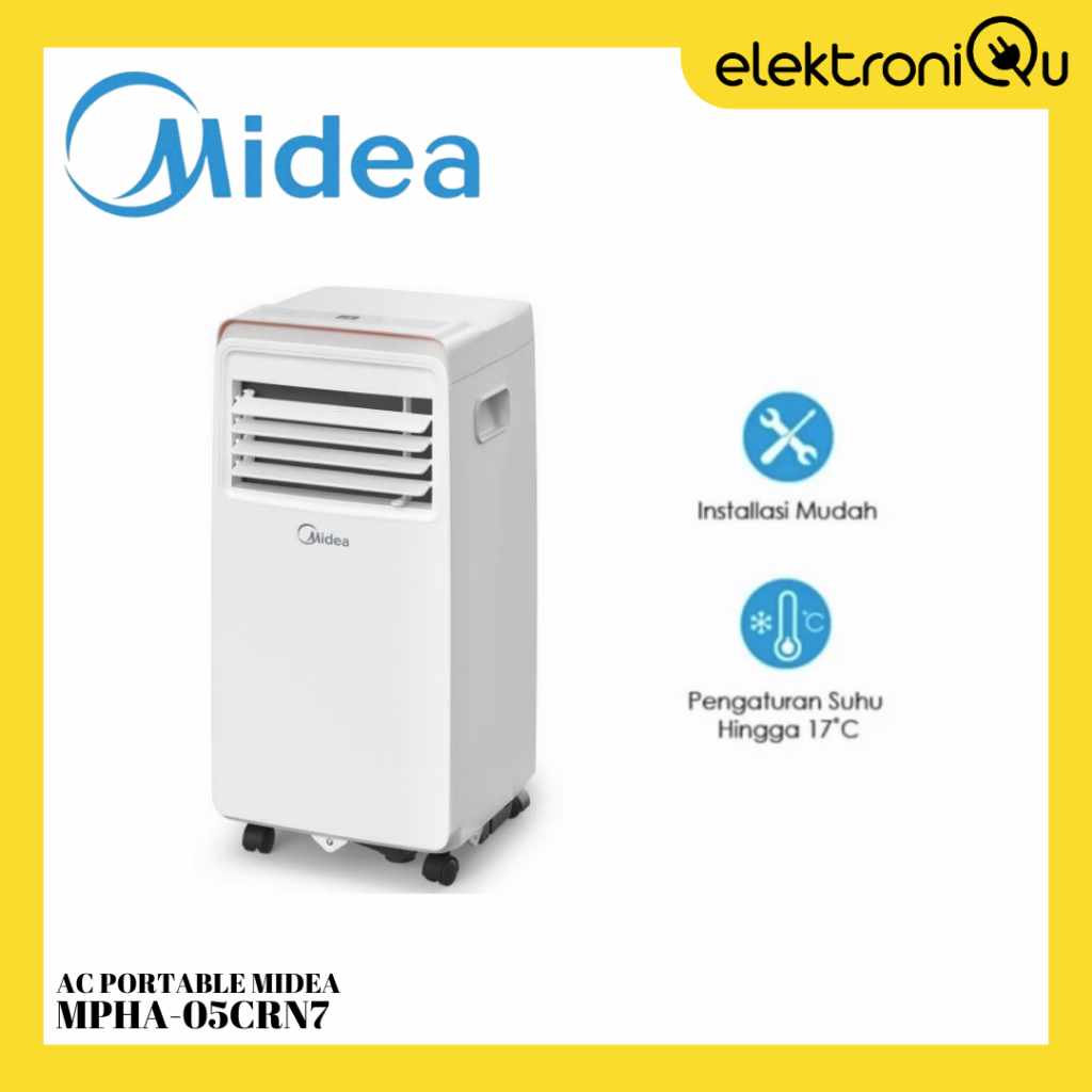 Jual AC PORTABLE MIDEA MPHA-05CRN7 1/2 PK PENDINGIN RUANGAN | Shopee ...