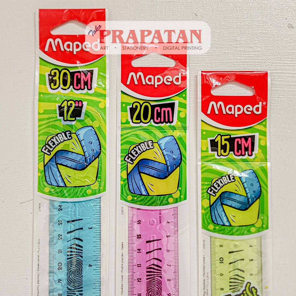 Jual Penggaris Lentur Maped Twist n Flex Original | Ruler | Shopee ...