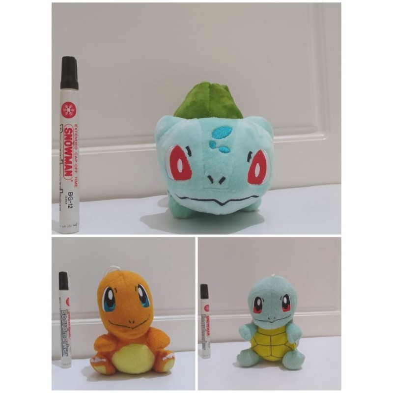 Jual Pokemon Starter gen 1 bulbasaur charmander squirtle Banpresto ...