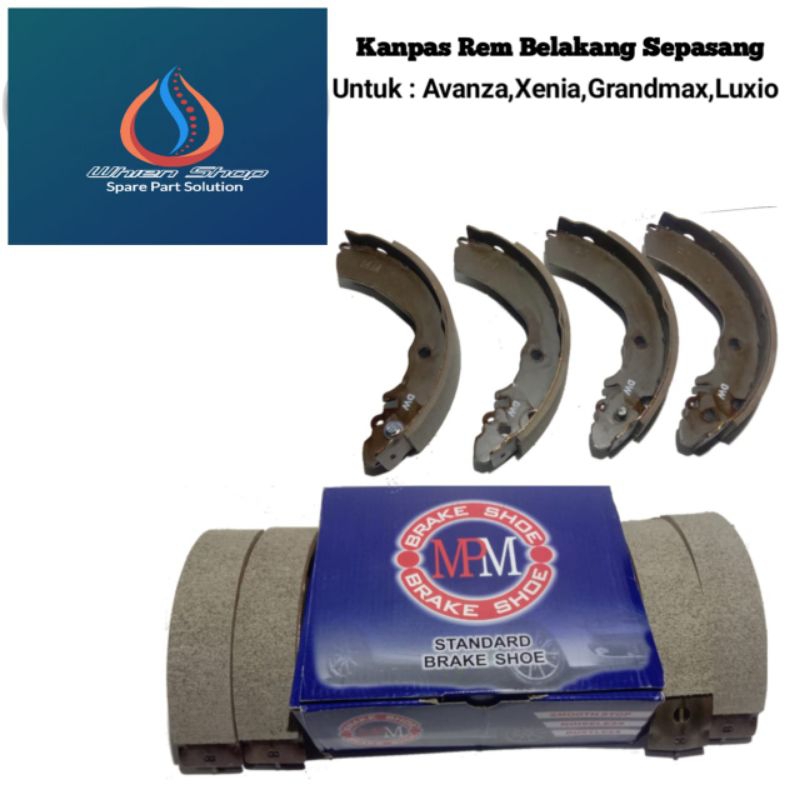 Jual Brake shoe/ Kampas Rem belakang | Shopee Indonesia