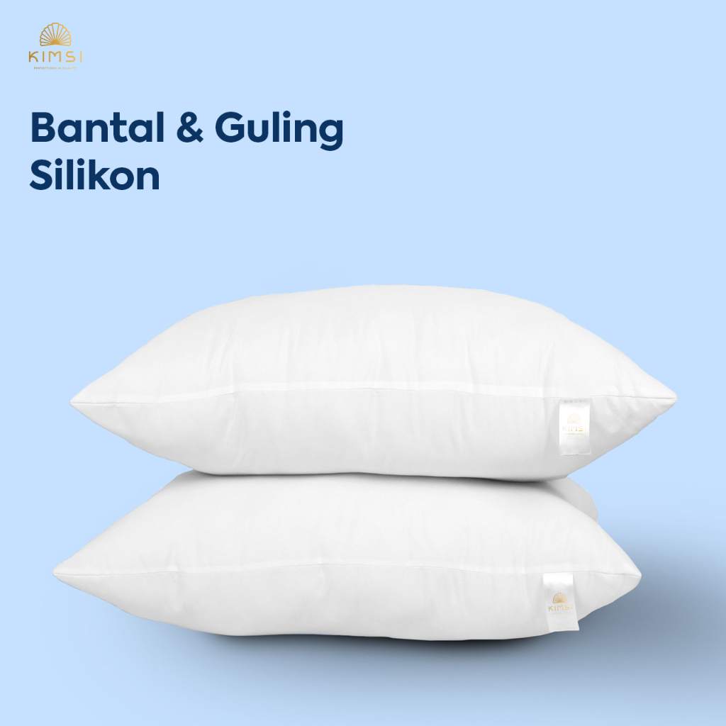 Jual Bantal Dan Guling Murah Empuk Anti Kempes Berkualitas Silikon ...