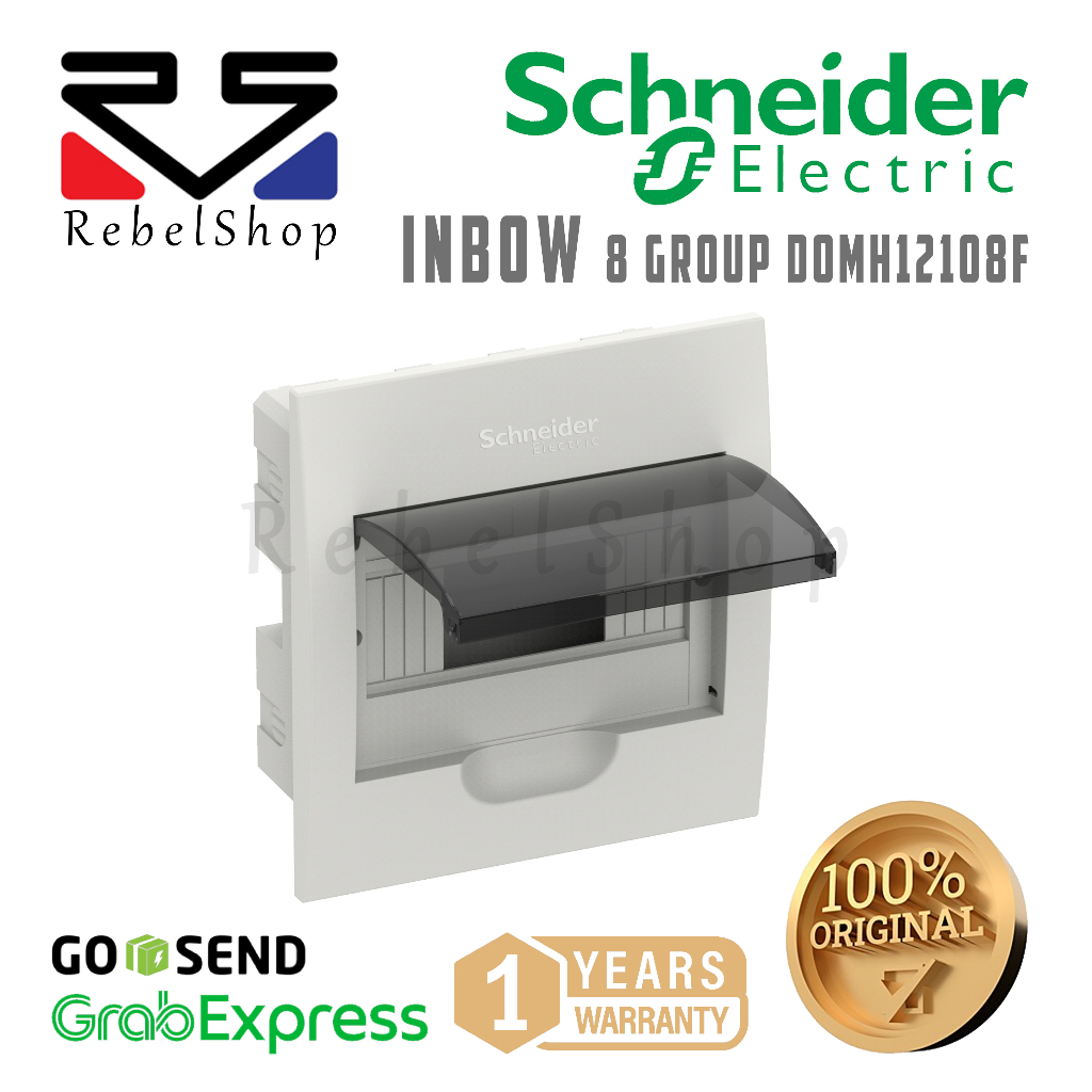 Jual Schneider Kotak Box MCB Domae Inbow Tanam 8 Modul Group ...