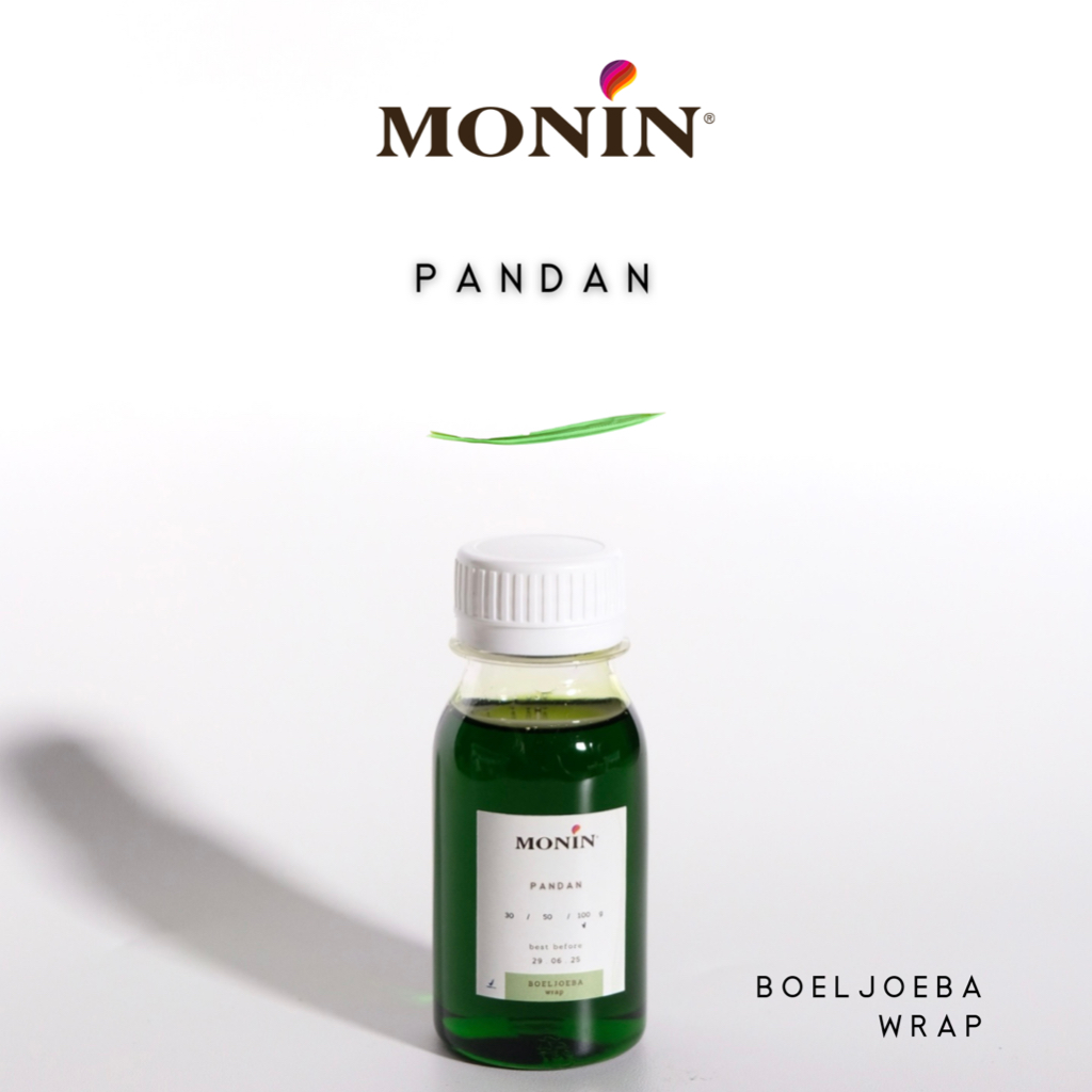 Jual Monin Pandan Syrup Repack [30, 50, 100] g | Shopee Indonesia