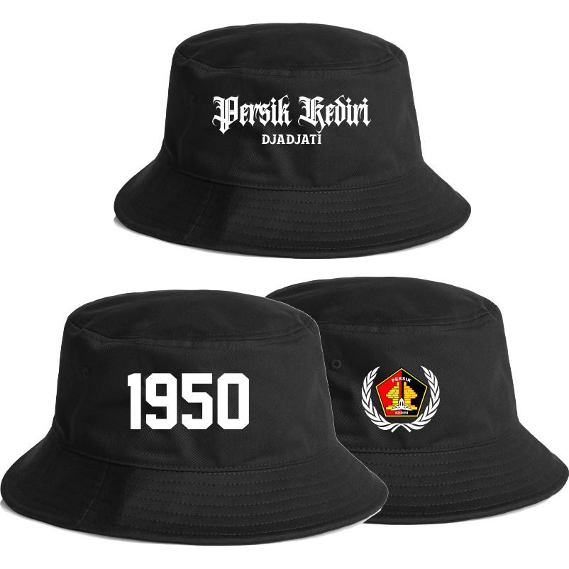 Jual TOPI BUCKET HAT PERSIK KEDIRI bucket logo ultras bucket casual ...