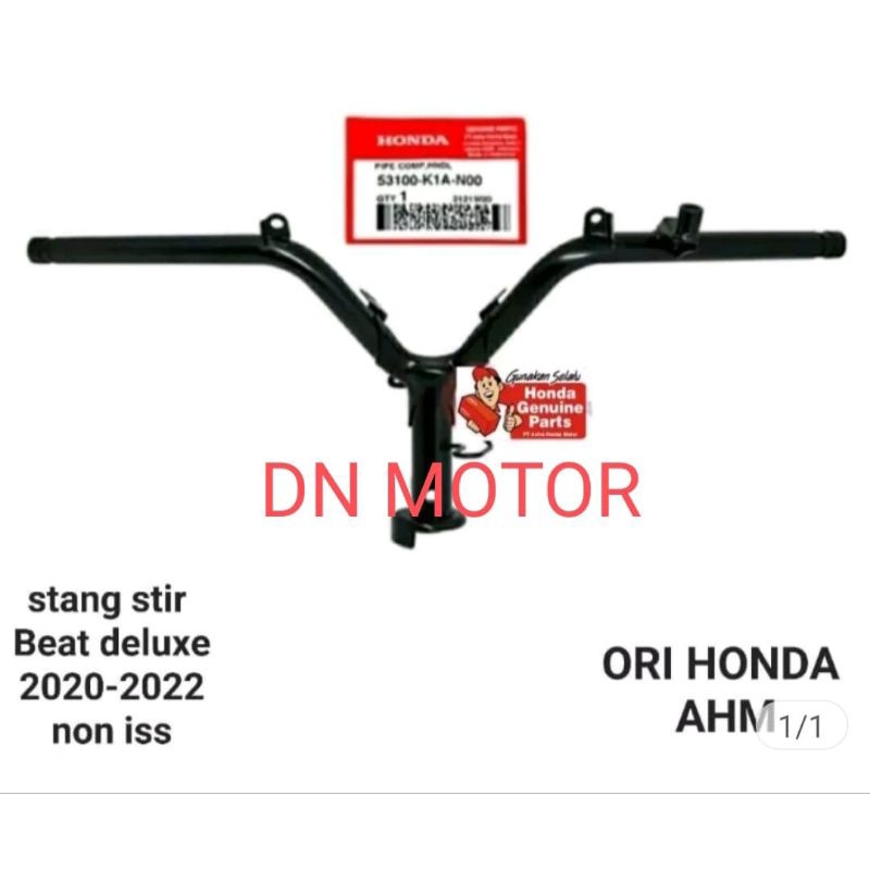 Jual Stang stir Beat led Eco Original K1A Stang Pipe pipa Stang stir ...