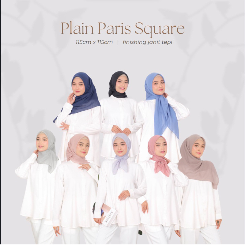 Jual Plain Paris Hijab by Aviani | Shopee Indonesia
