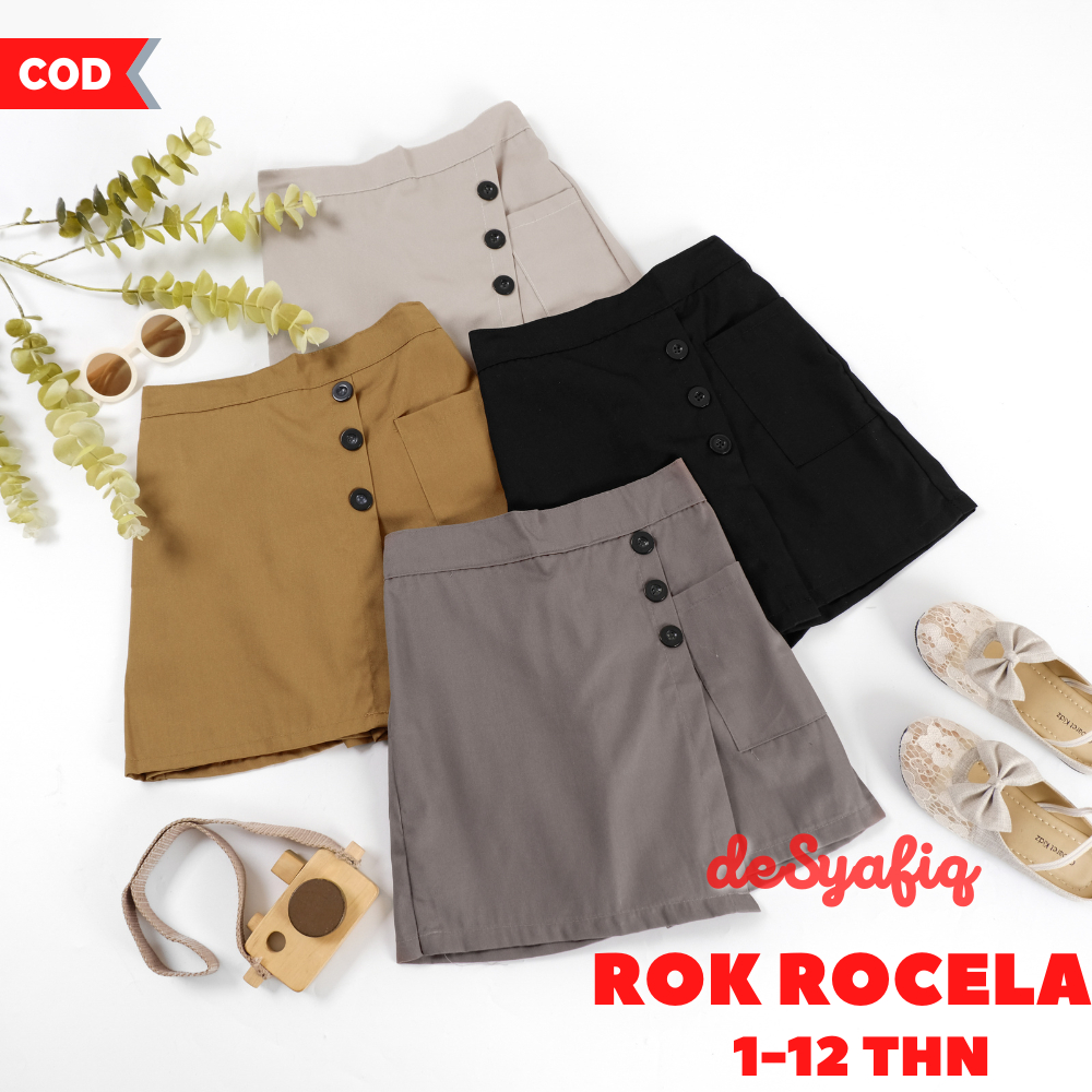Jual Rok Celana Rocela Anak Perempuan 1 - 12 tahun TERLARIS ! bisa COD pilih warna | Shopee ...