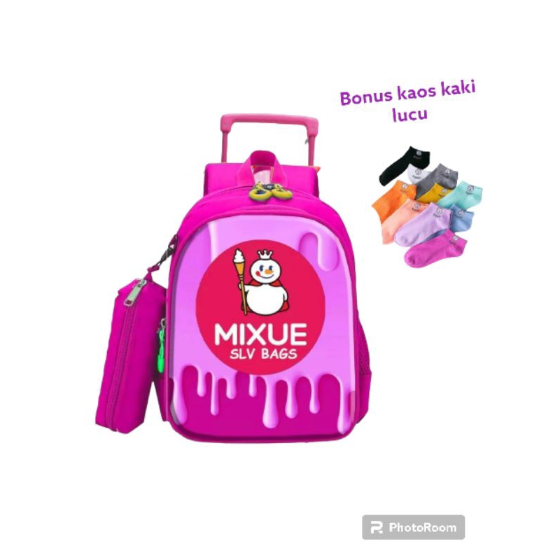 Jual DBS TROLLY MIXUE Tas Ransel Trolly Anak TK SD Untuk Perempuan Laki Laki Terbaru | Shopee ...