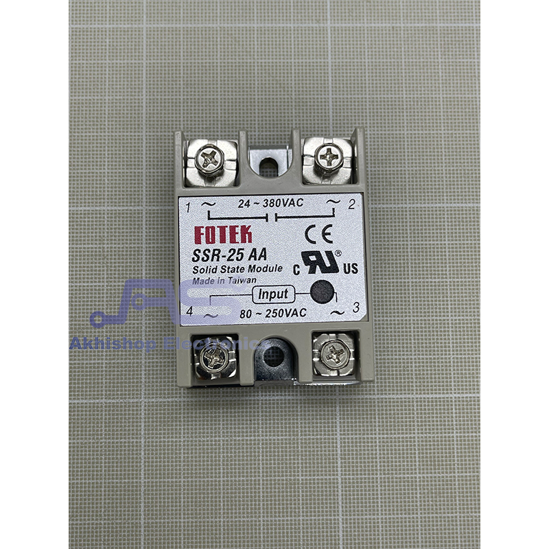 Jual FOTEK Single Phase Solid State Relay SSR AC Control AC AA Series | Shopee Indonesia