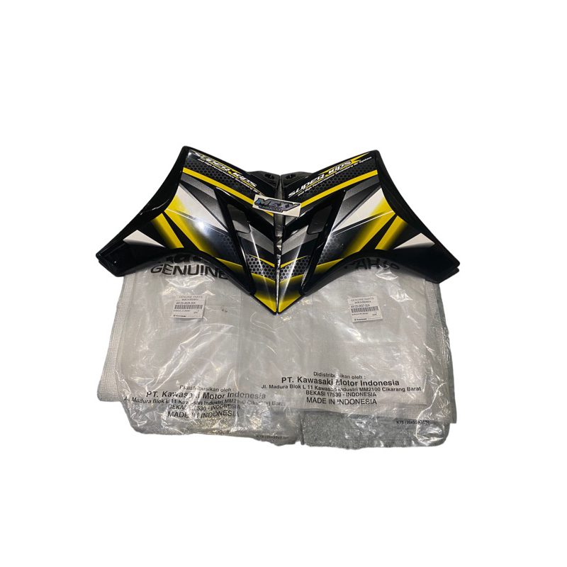 Jual BODY COVER NINJA SS KUNING ORIGINAL KAWASAKI NINJA R NINJA M ...