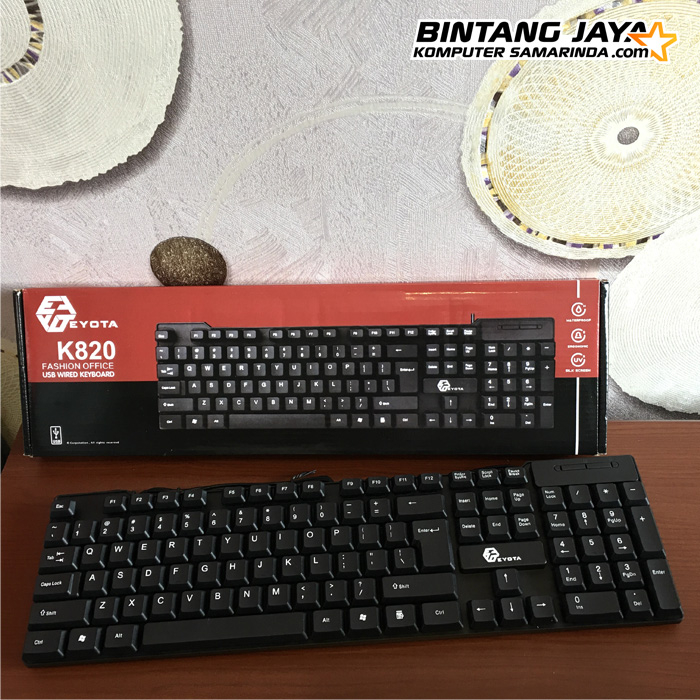 Jual Keyboard Eksternal Standar Office Eyota K820 | Shopee Indonesia