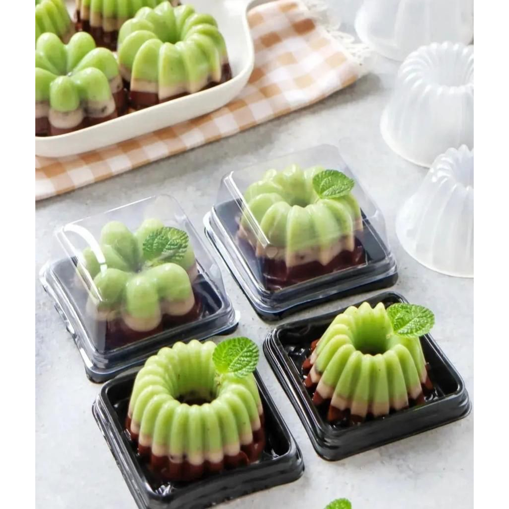 Jual ` (ISI 50) MIKA PUDING MINI KOTAK / TRAY MOONCAKE MOCHI CUPCAKE ...
