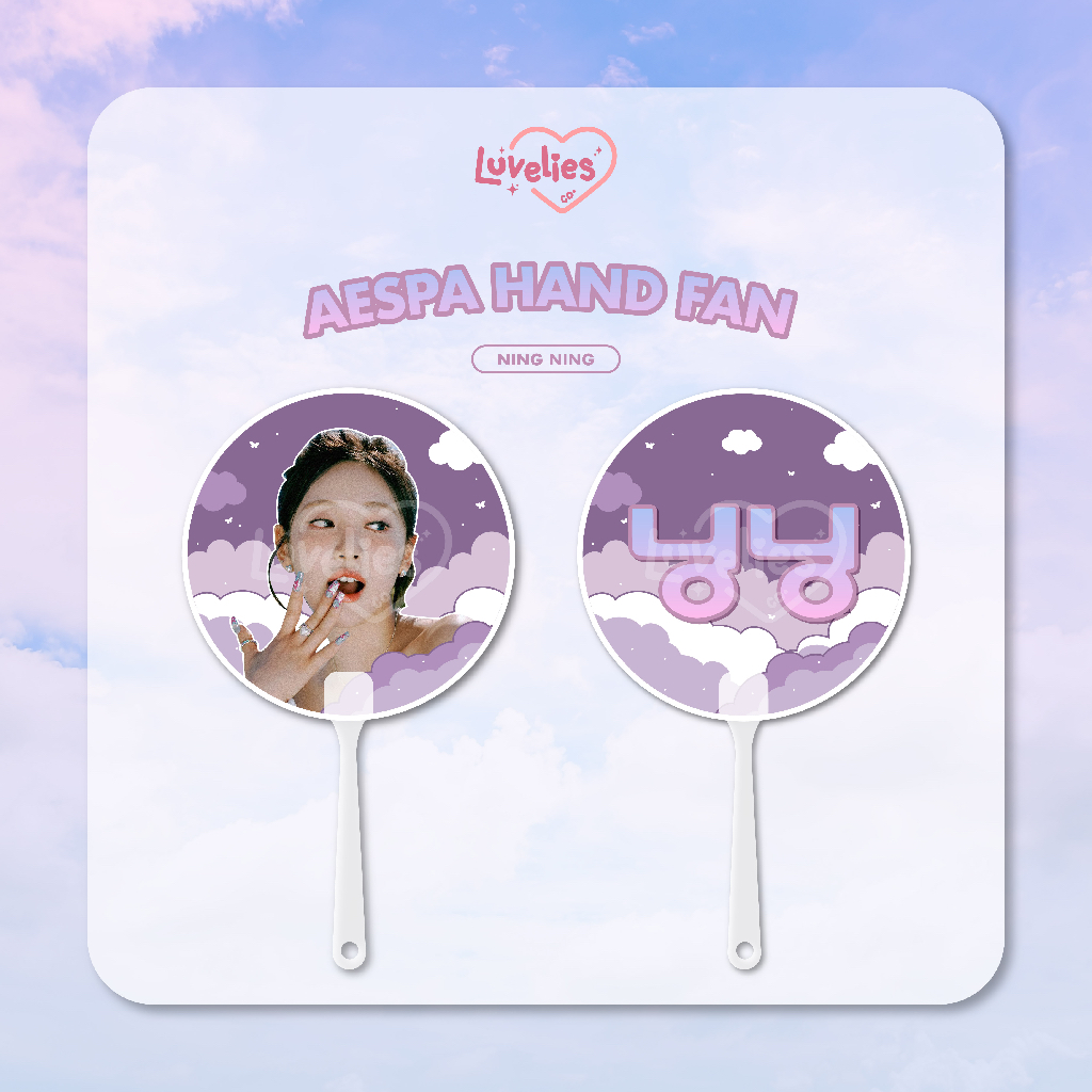 Jual aespa HAND FAN // HAND FAN KPOP // Kipas KPOP Aespa | Shopee Indonesia
