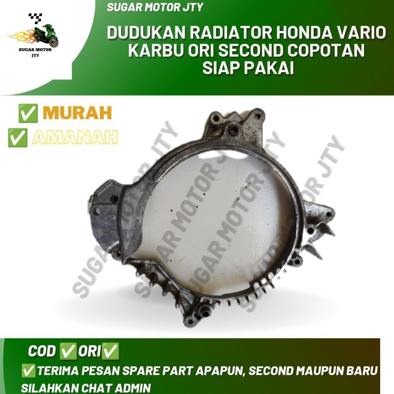 Jual Dudukan radiator Honda Vario karbu 110 ORI second copotan siap ...