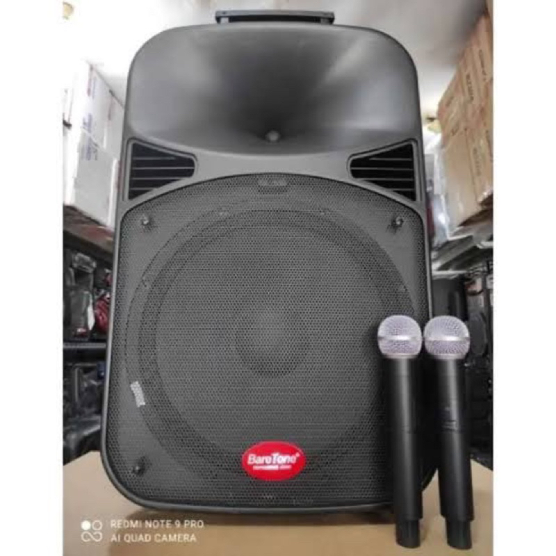 Jual Baretone Portable Speaker 15 Inch Baretone Max15mhwr Baretone Mhwr