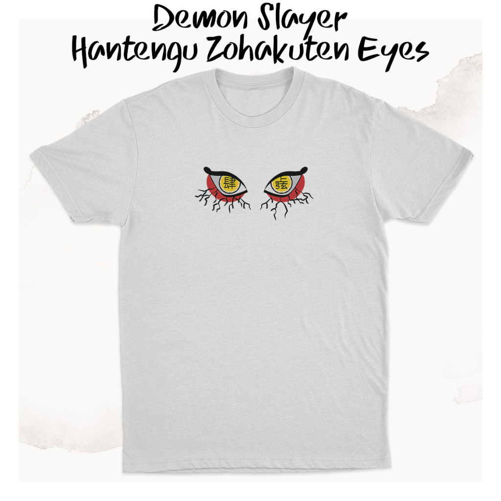 Jual Kaos Hantengu Zohakuten Eyes Upper Moon 4 Anime Demon Slayer K0293 ...