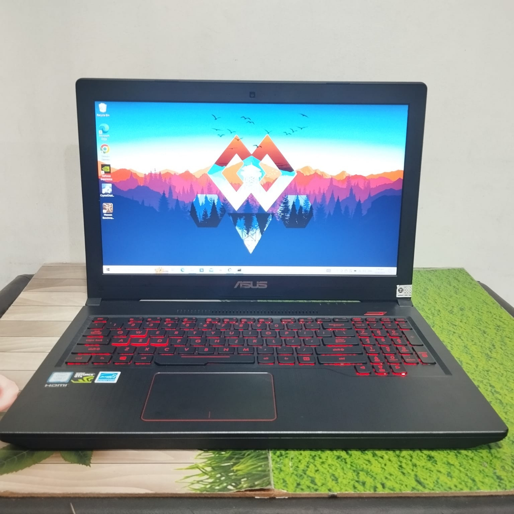 Jual Laptop Gaming Asus TUF FX503VD Core i7 gen 7 RAM 8GB SSD 512GB ...
