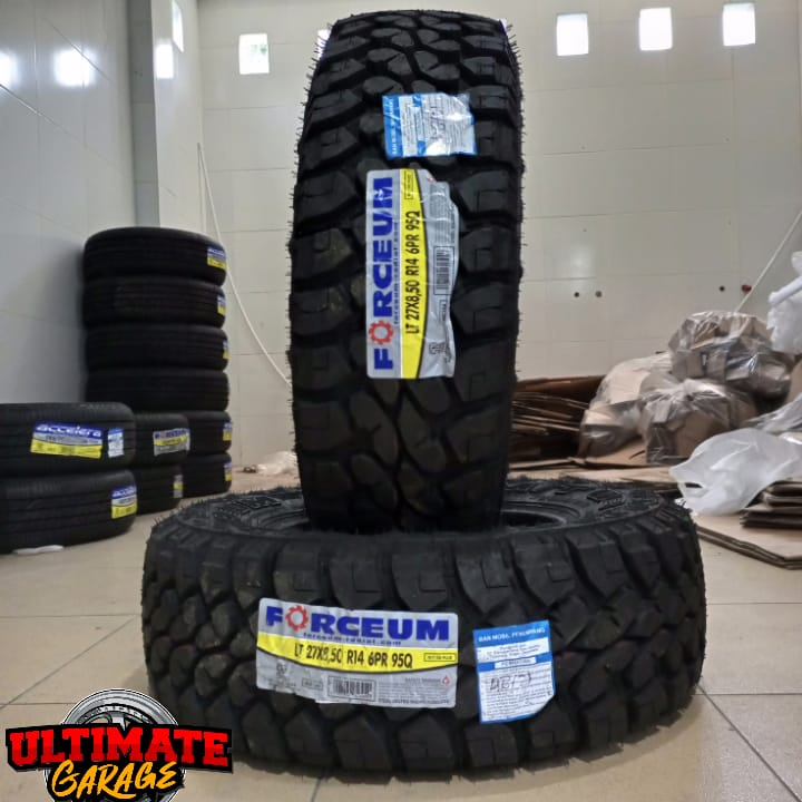 Jual Ban Tubles Bunga Cangkul Ukuran 27x8,5 Ring 14 Merek Forceum MT ...