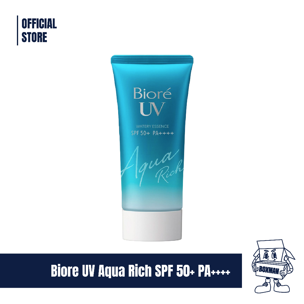 Jual Biore UV - Aqua Rich Sunscreen Watery Essence SPF 50 PA++++ | Shopee Indonesia