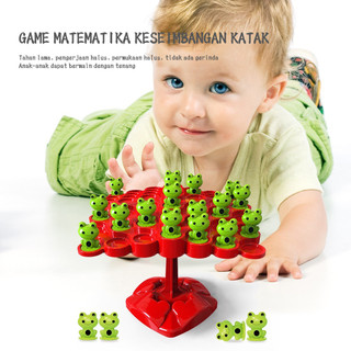Jual FUNTOY pohon katak Mainan keseimbangan board game pelatihan ...