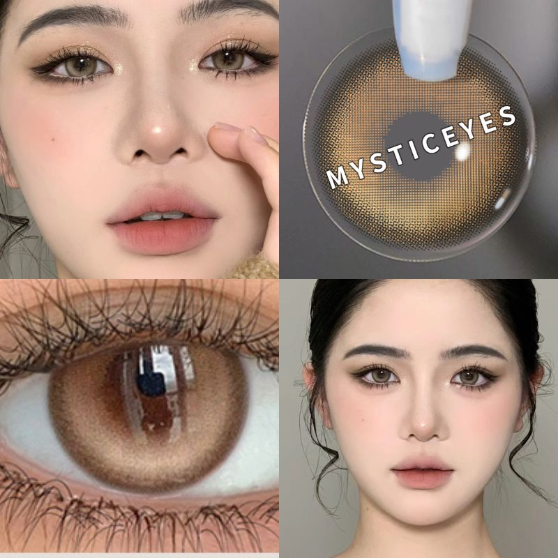 Jual [ COD] MYSTICEYES SOFTLENS TWILIGHT SERIES WOLF GREY 14.5MM BIG ...