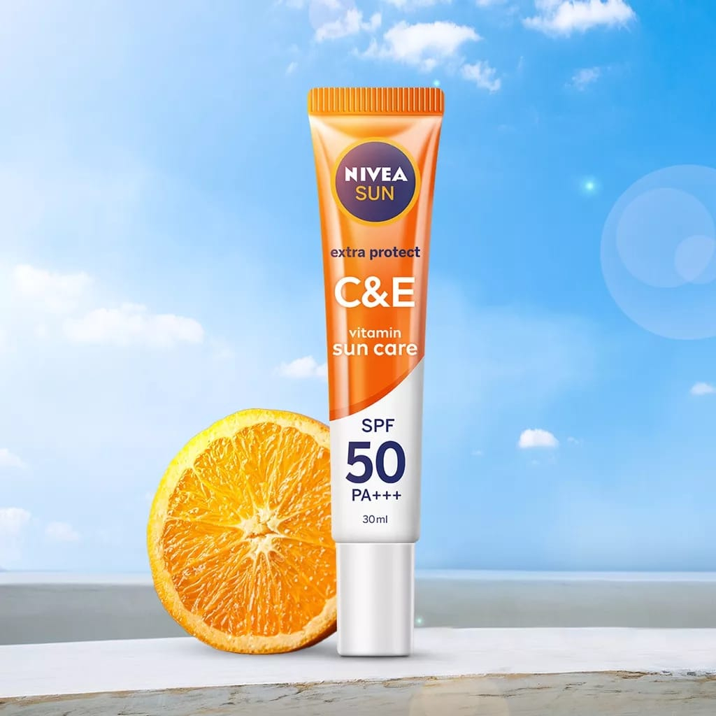 Jual Nivea Sun Extra Protect C&E SPF 50 30ml I Sunblock Wajah | Shopee ...