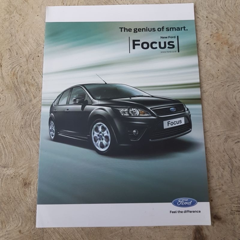 Jual Buku Brosur flyer iklan original mobil Ford Focus New Ford ...