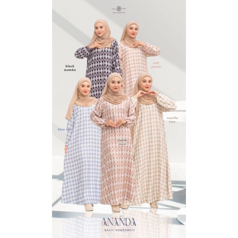Jual ANANDA HOME DRESS BY PUAN HOMEWEAR | Shopee Indonesia