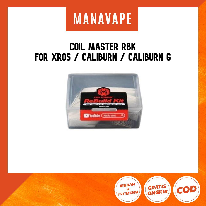 Jual COIL MASTER RBK FOR XROS / CALIBURN / CALIBURN G / CALIBURN G2 ... Jual COIL MASTER RBK FOR XROS / CALIBURN / CALIBURN G / CALIBURN G2 ...