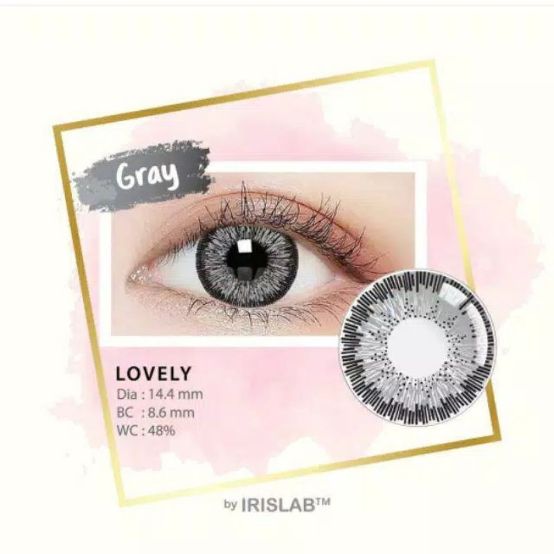 Jual SOFTLENS LIVING COLOR LOVELY GREY ( MINUS 0.50 S.D -8.00 ...