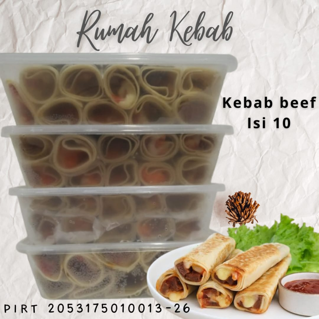Jual Kebab Frozen Isi 10 Original Mini Kecil Hemat Murah Kebab Beku ...
