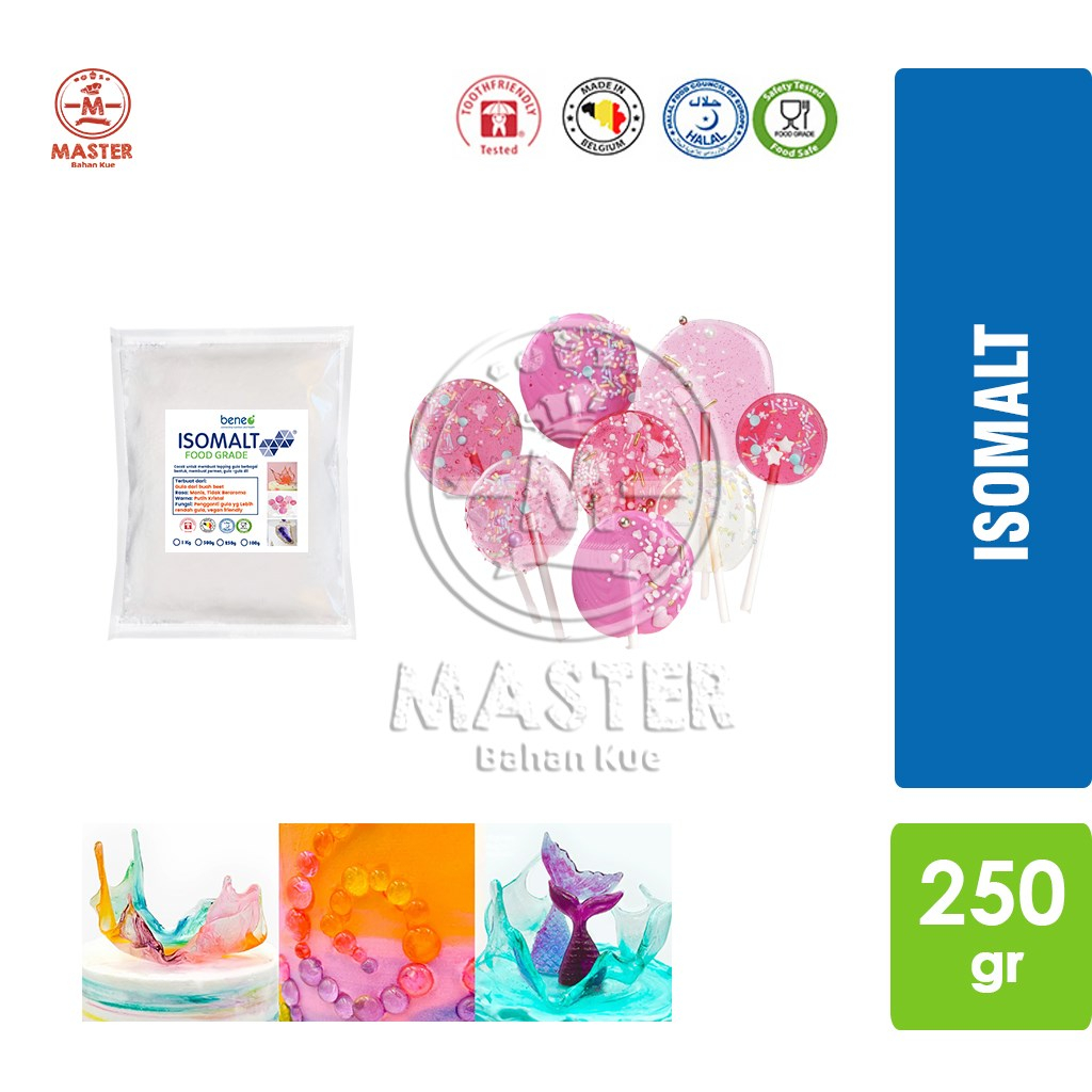 Jual Isomalt Dekorasi Kue Food Grade Isomalt Sugar Crystal [250 gr] | Shopee Indonesia