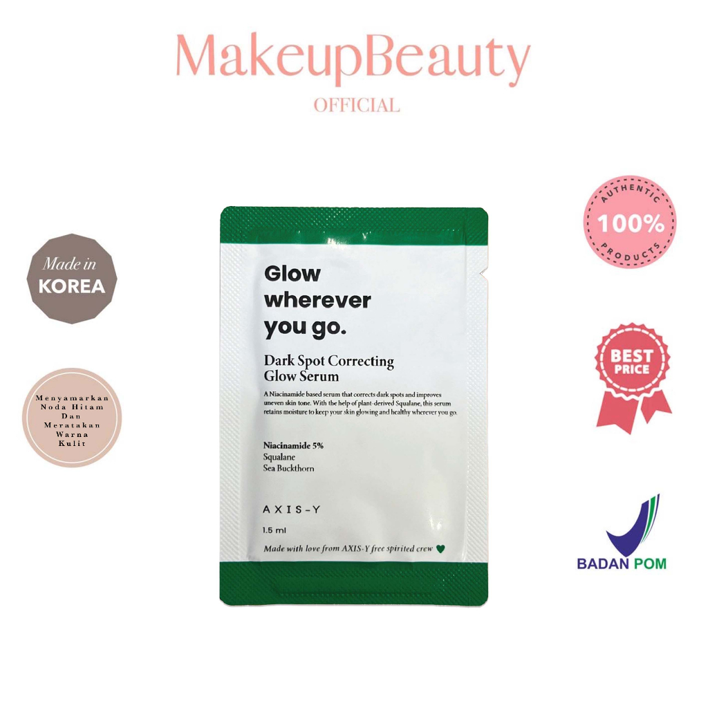 Jual AXIS-Y Dark Spot Correcting Glow Sample Serum 1,5ml | Shopee Indonesia
