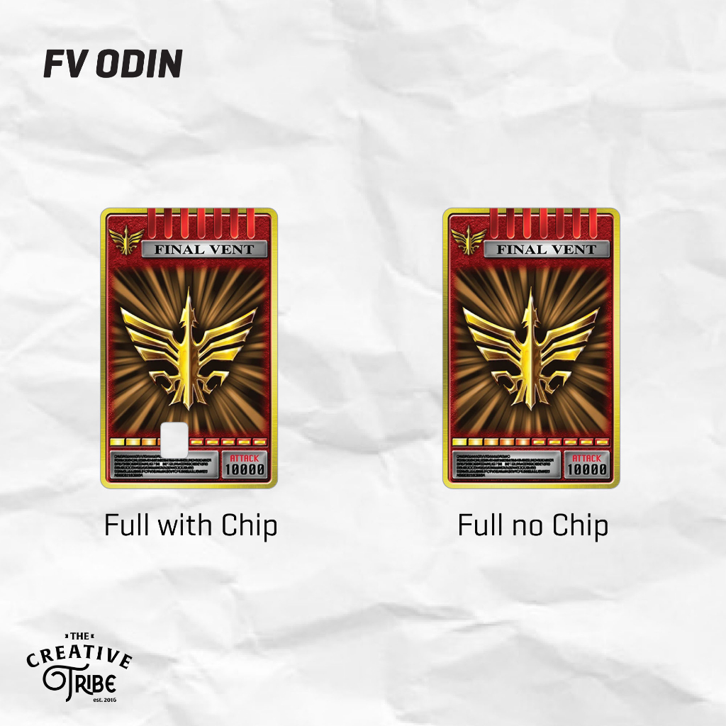 Jual Final Vent - Sticker Card Skin - Vinyl ATM Debit Credit Emoney Flazz Stiker Kamen Rider ...