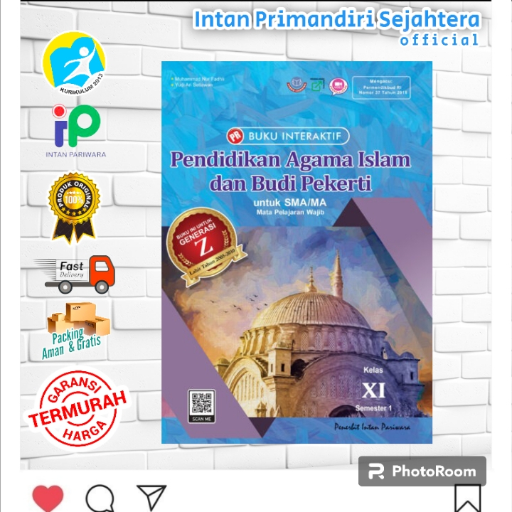Jual PROMO!!! BUKU PR INTERAKTIF SMA/MA ( Kurikulum K.13 ) : Pendidikan Agama Islam dan Budi ...
