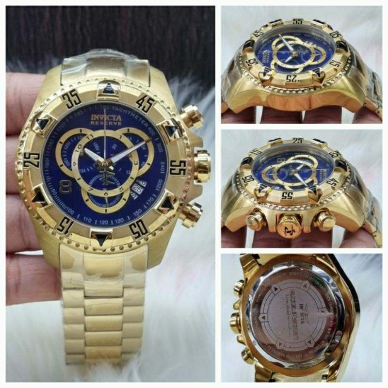 Jual Jam Tangan Invicta Bolt Cronograp Super Premium Graden AAA ...