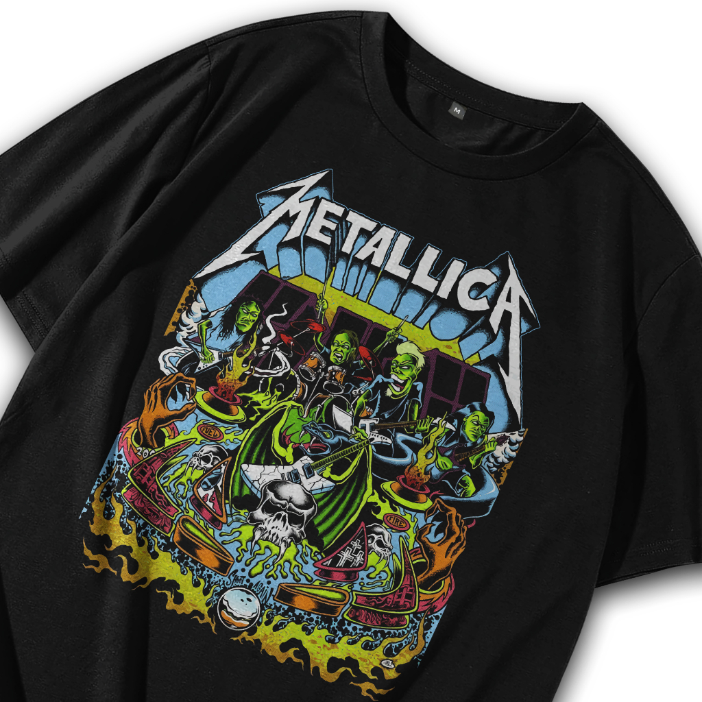 Jual Kaos Metalica / Baju Metalica / Kaos Metallica / T shirt Metalica ...